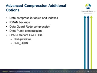 Reducing Your E-Business Suite Storage Footprint Using Oracle Advanced ...