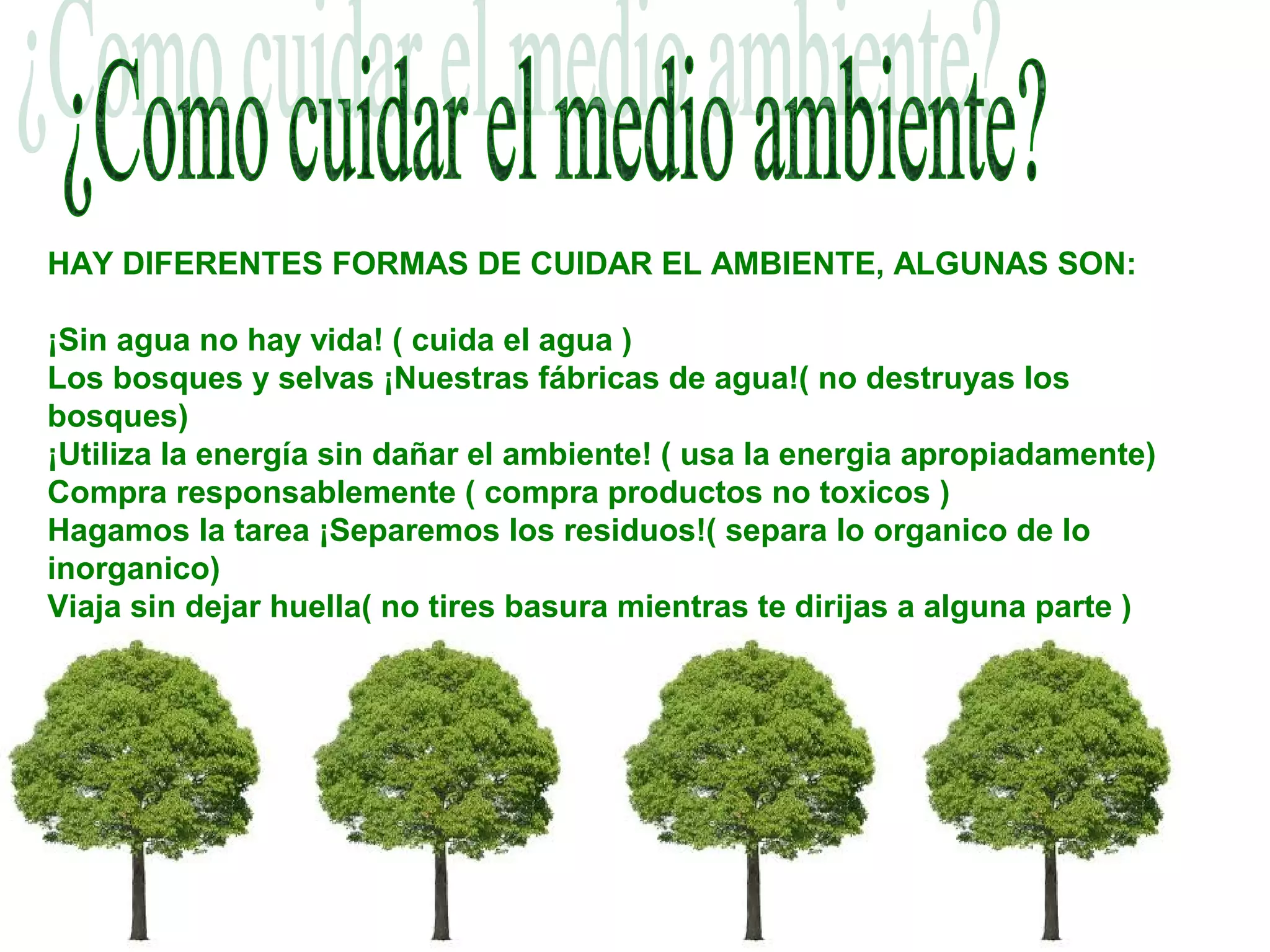 Reducir, reciclar y reusar | PPT