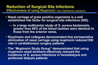Reduction of Conjunctival Bacterial Flora with the Use of Mupirocin ...