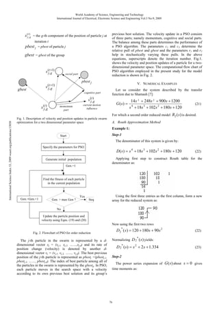 Reduction of-linear-time-invariant-systems-using-routh-approximation-and-pso | PDF