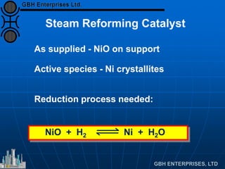 Reduction and Start-Up of Steam Reforming Catalyst | PDF
