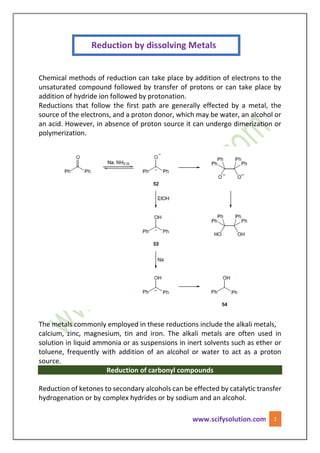 Reduction by dissolving metals | PDF