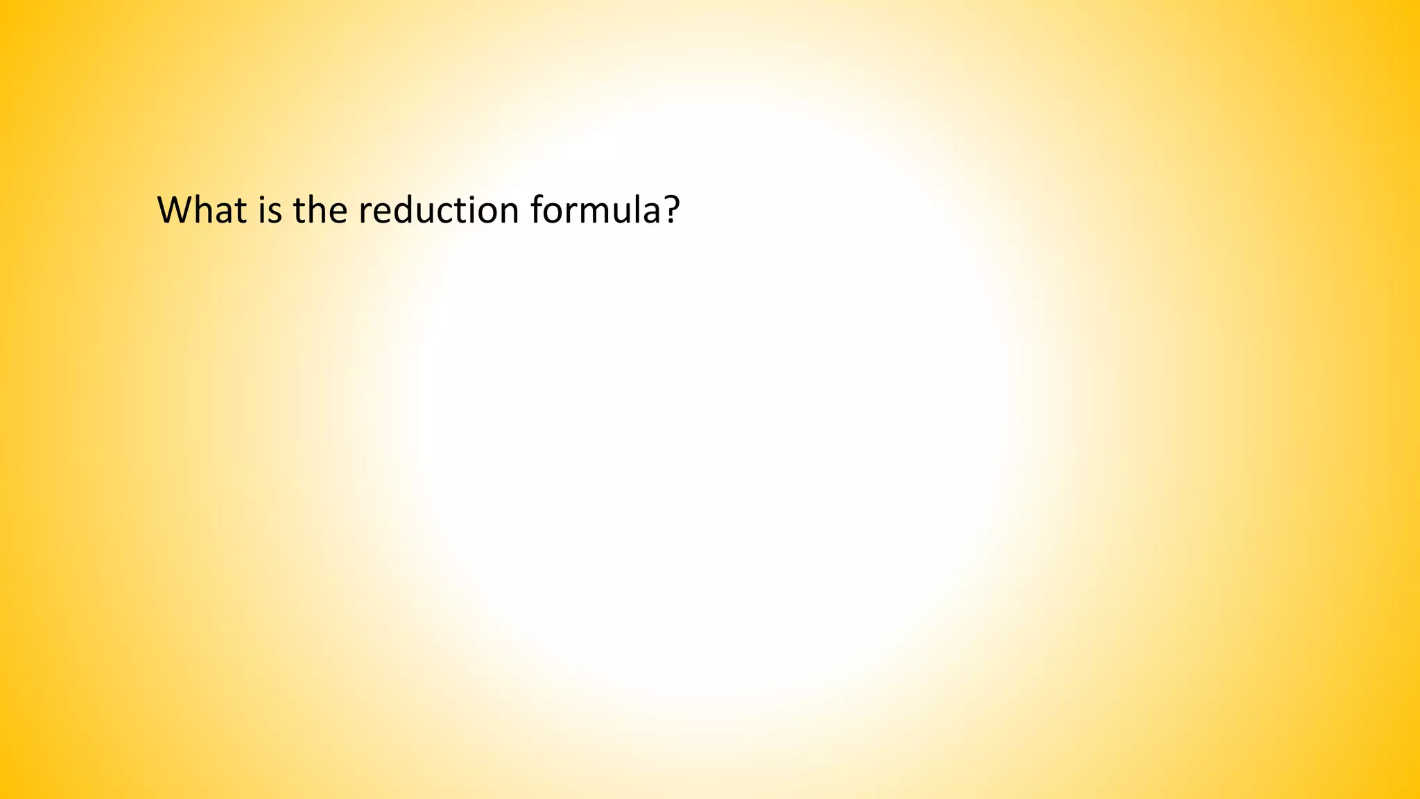 REDUCTION FORMULA -INTEGRAL CALCULUS | PPTX