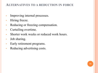 Reduction in force | PPTX