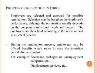 Reduction in force | PPTX