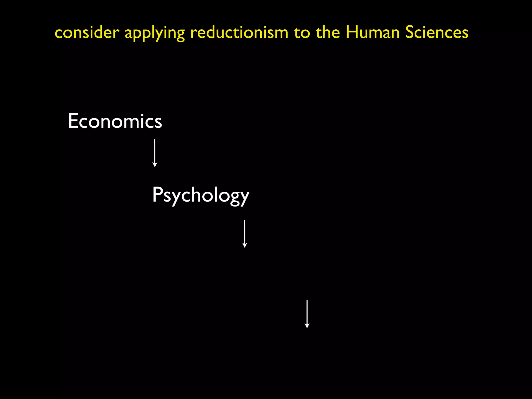 Reductionism Vs Holism Key