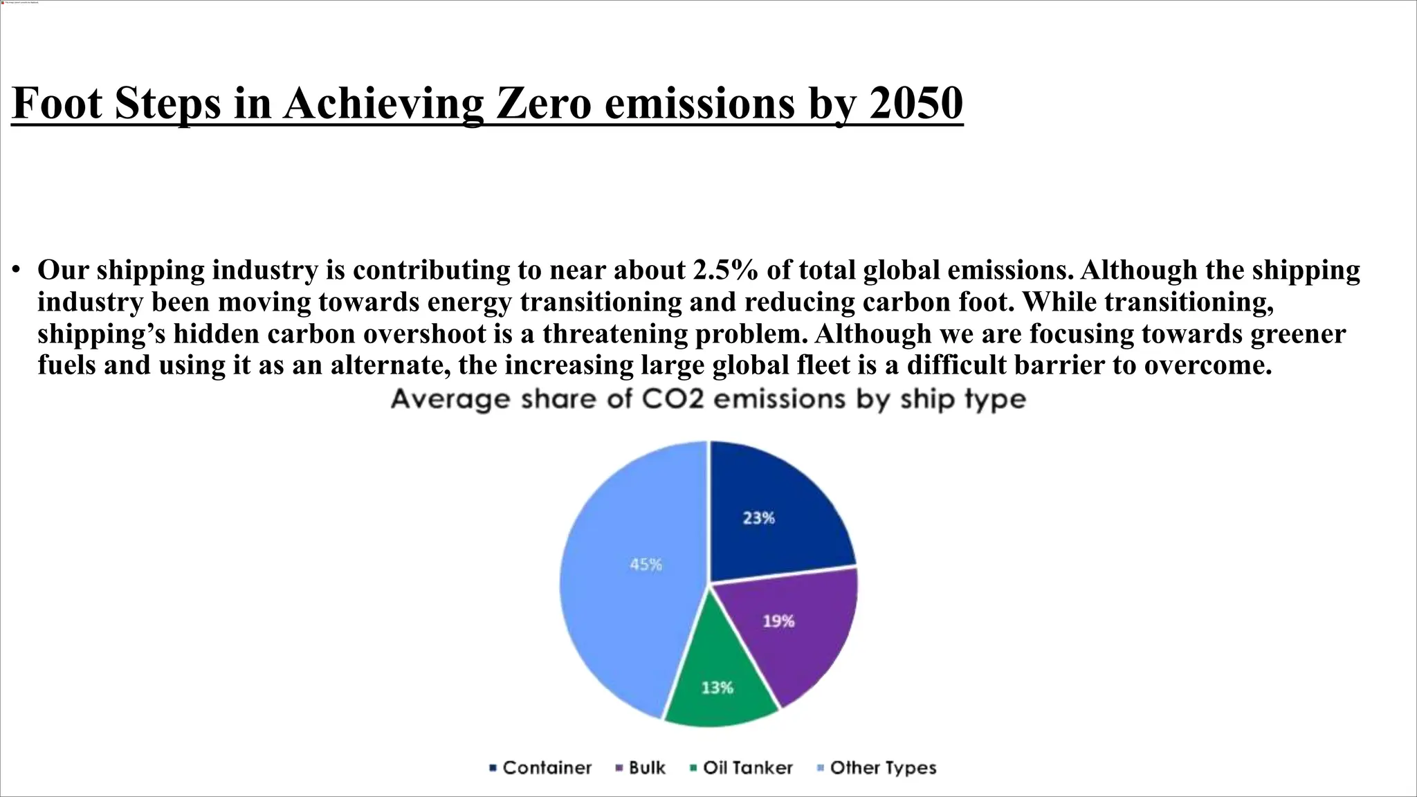 Reduction of Carbon Footprints in Shipping Industry-Nirjhar Sarkar-GUNI ...