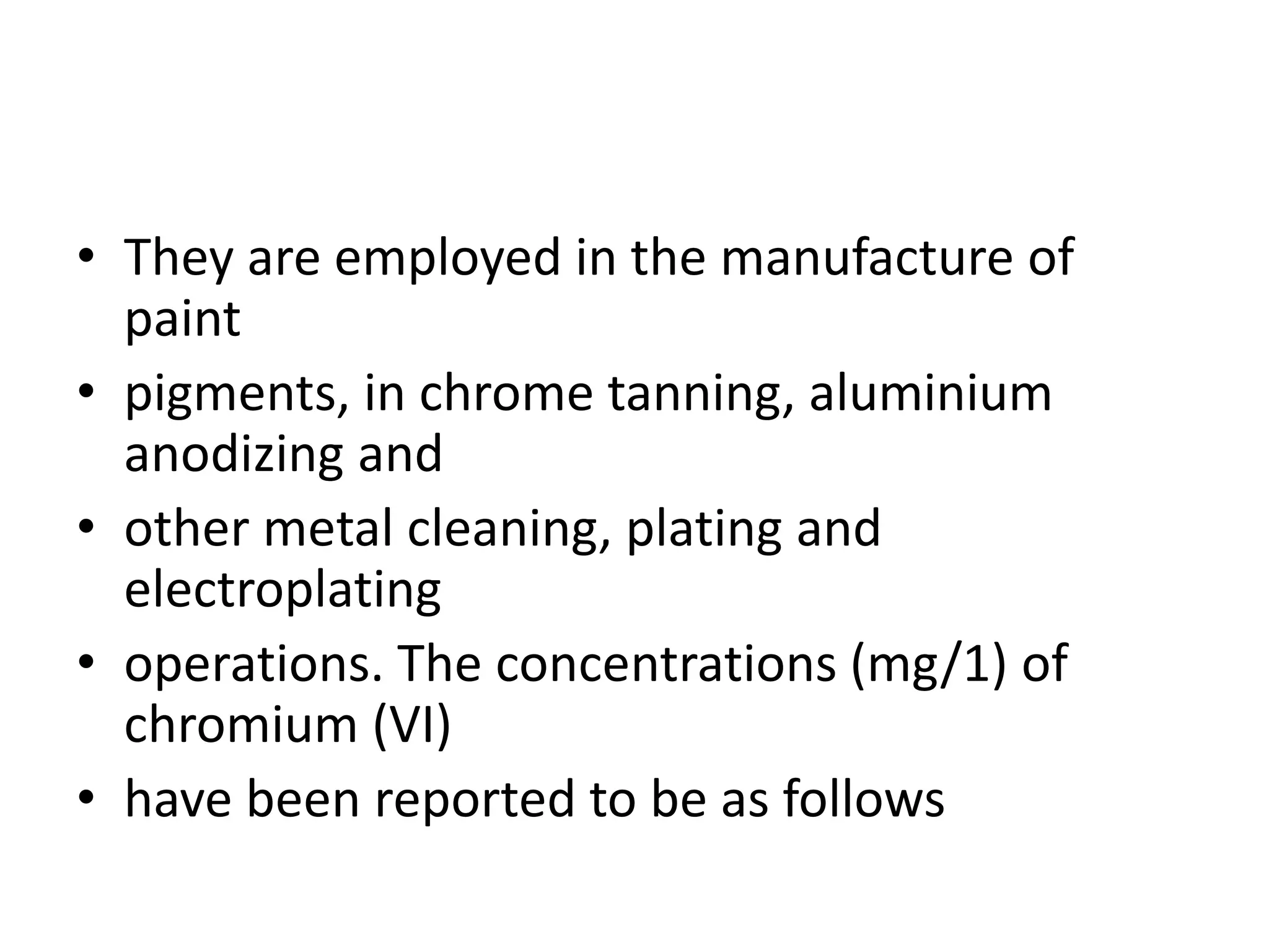 Reduction of chromate | PPTX