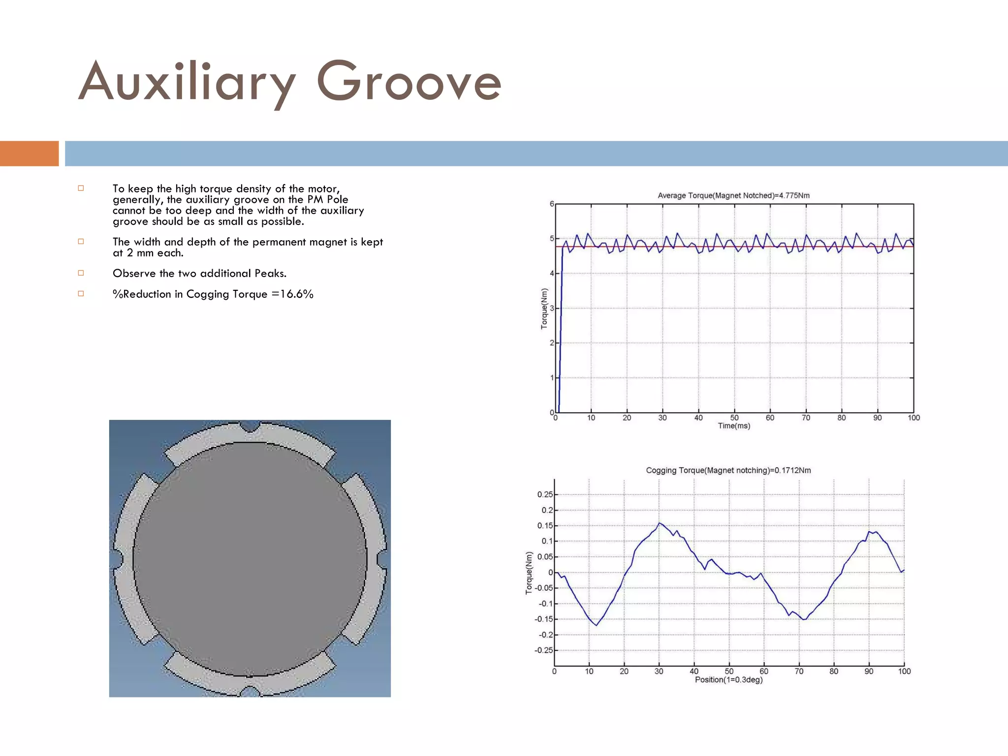 Reduction of cogging torque in permanent magnet machine | PPT