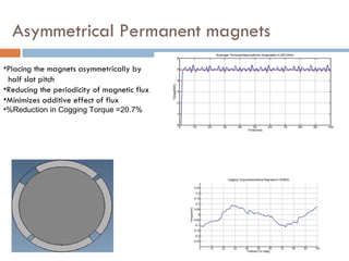 Reduction of cogging torque in permanent magnet machine | PPT