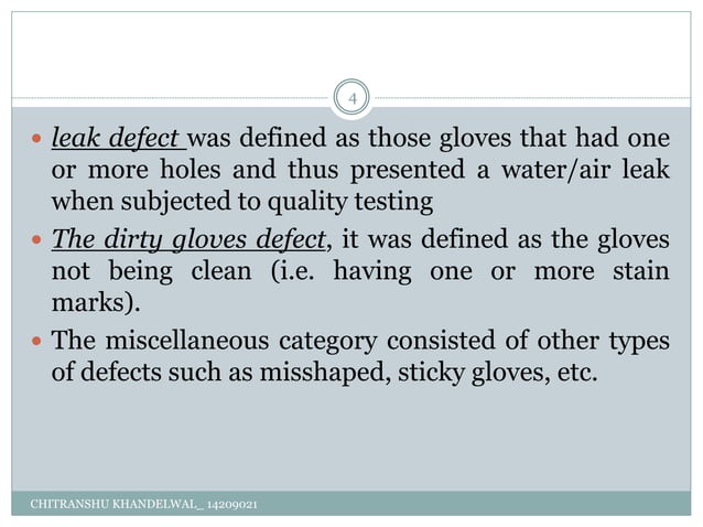 Reduction of defects in auto sector by using quality | PPT