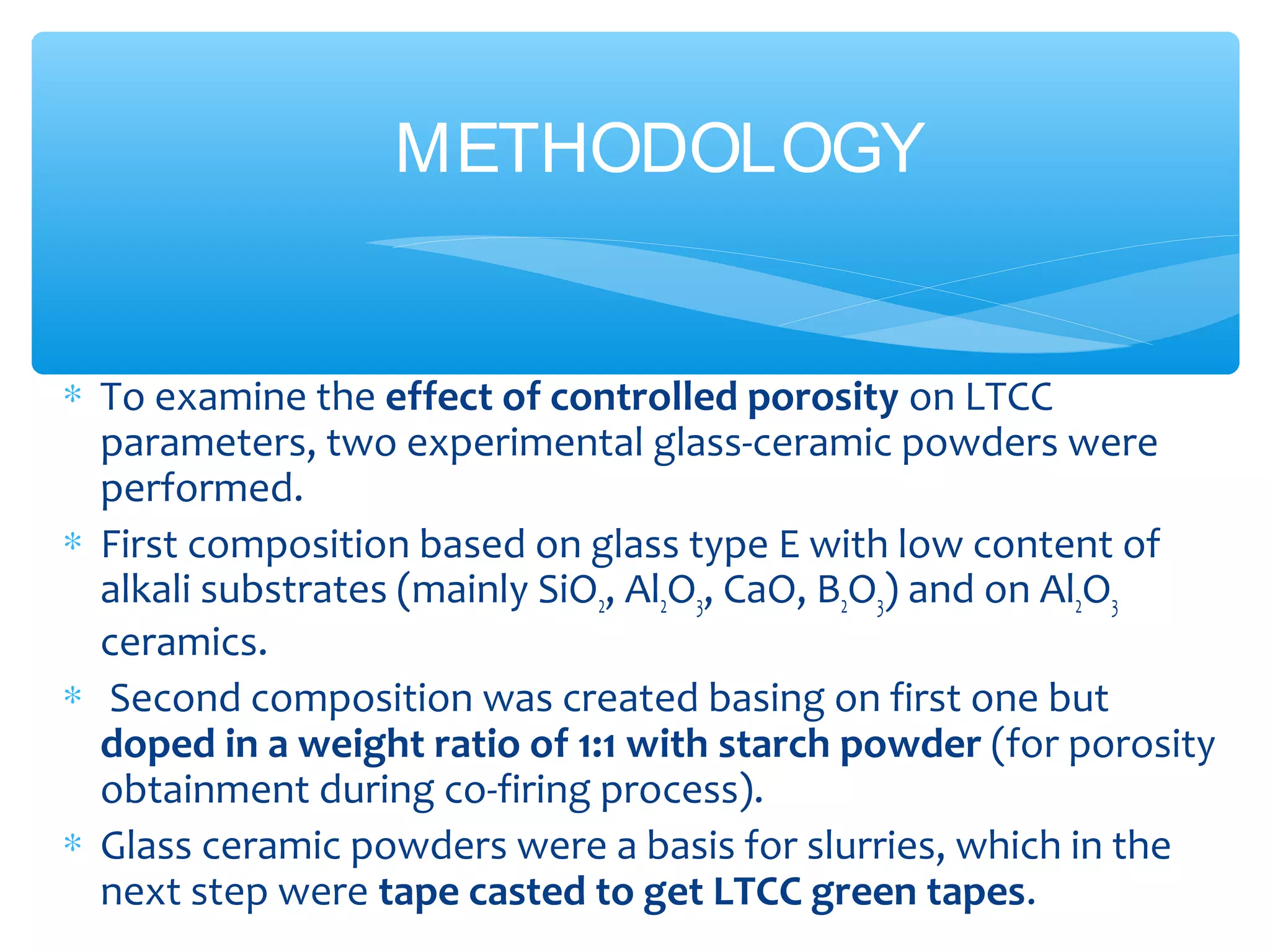 Reduction of dielectric constant of ltcc | PPT