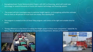 Reduction of freight vehicles | PPTX