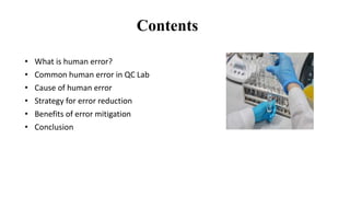 Reduction of Human Error in QC Laboratory.pptx