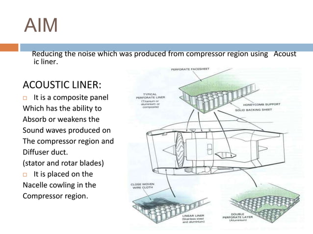 Reduction of noise_in_compressor_using_acoustic_liner(1)[1] | PPTX