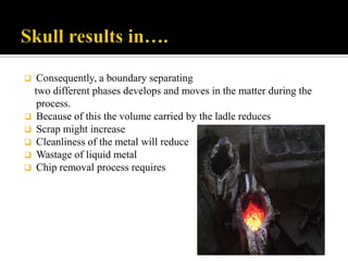Reduction of skull in the ladle | PPTX