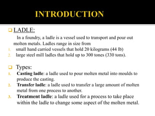 Reduction of skull in the ladle | PPTX