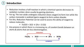 Reduction Reaction | PPTX