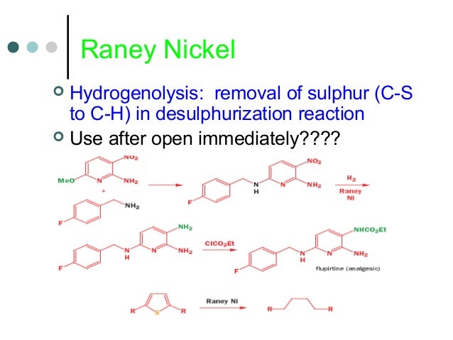 Reduction reactions