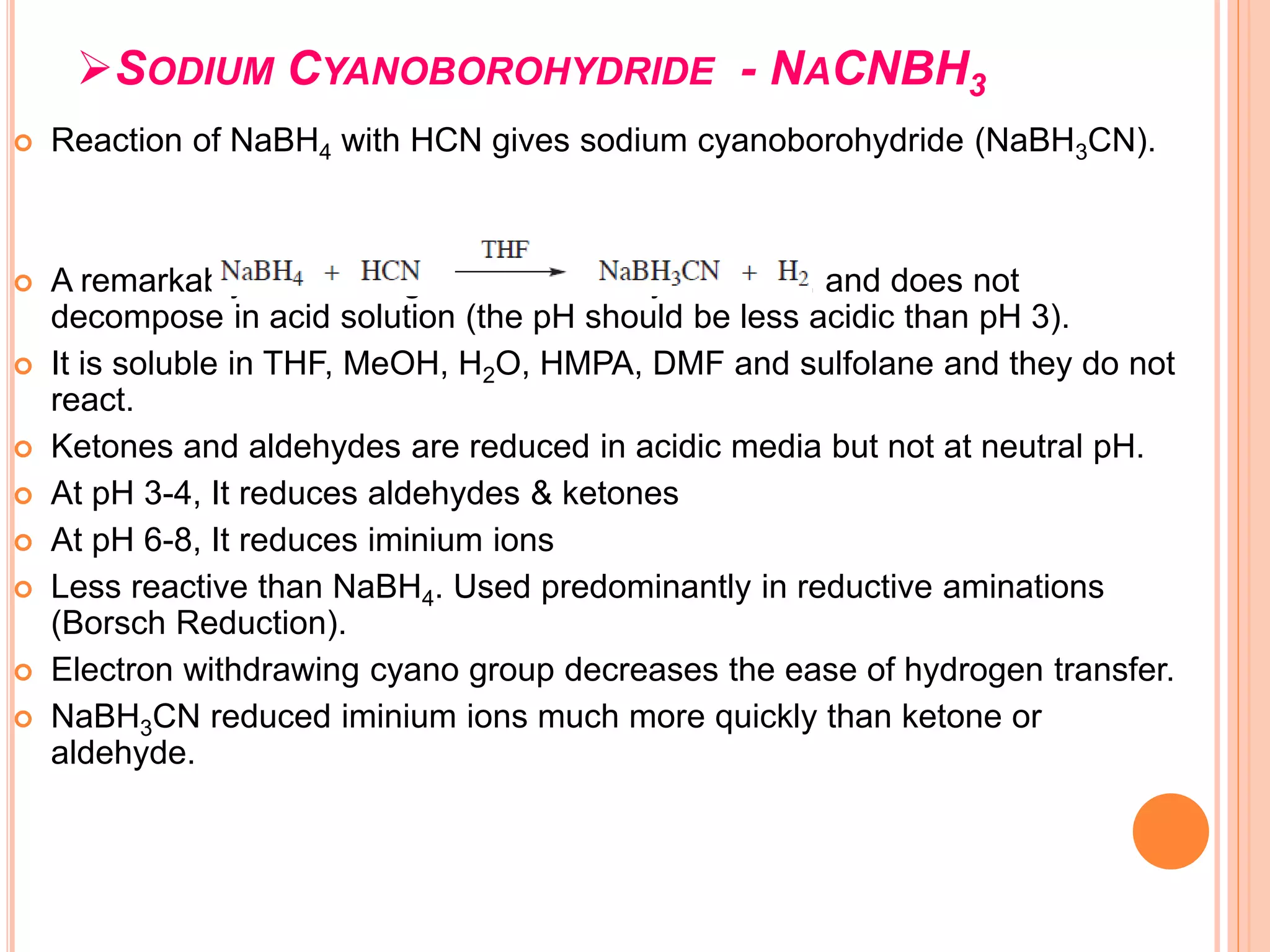 Reduction reactions | PPTX