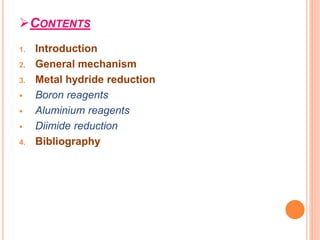 Reduction reactions | PPTX