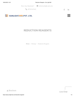 Reduction Reagents. pdf | PDF