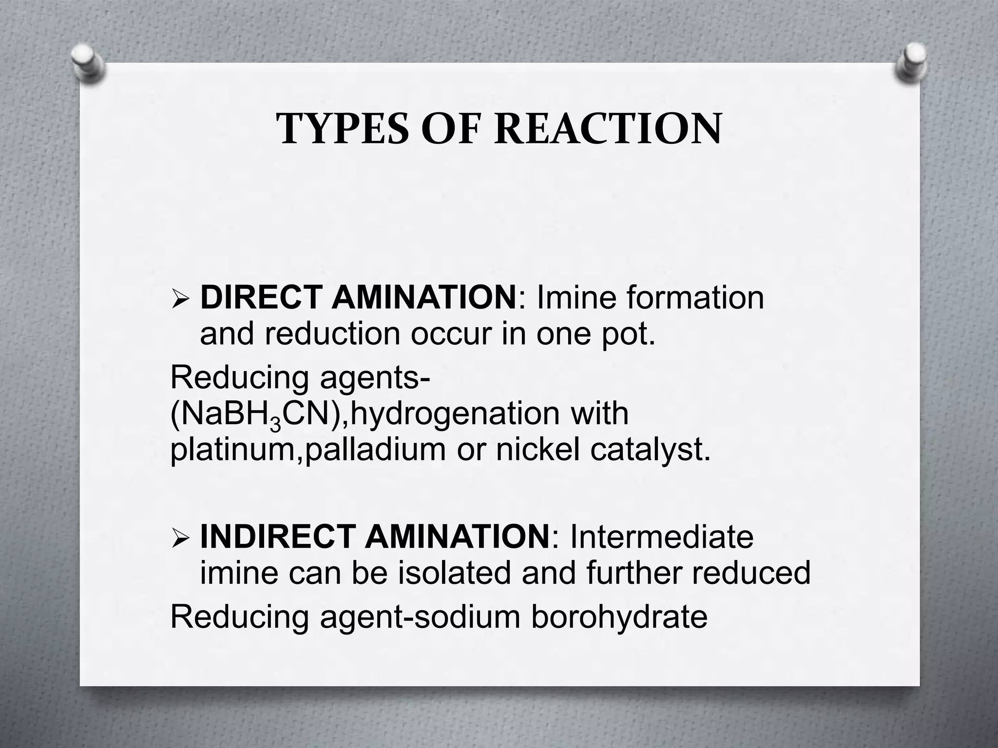 Reductive alkylation | PPTX