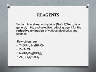 Reductive alkylation | PPTX