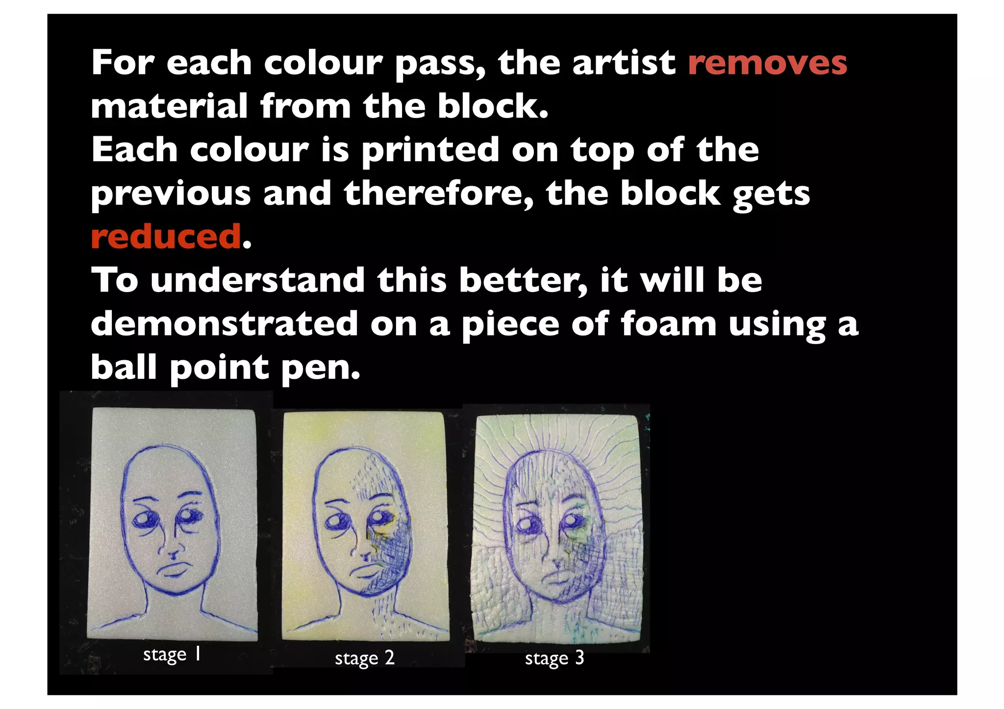 Reductive Printmaking-A Basic Introduction | PDF