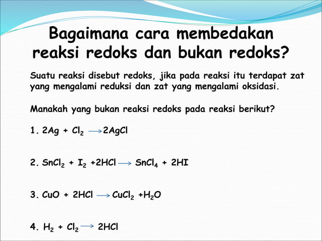 Reduksioksidasi_redoks_ppt.ppt materi reaksi reduksi dan oksidasi | PPT