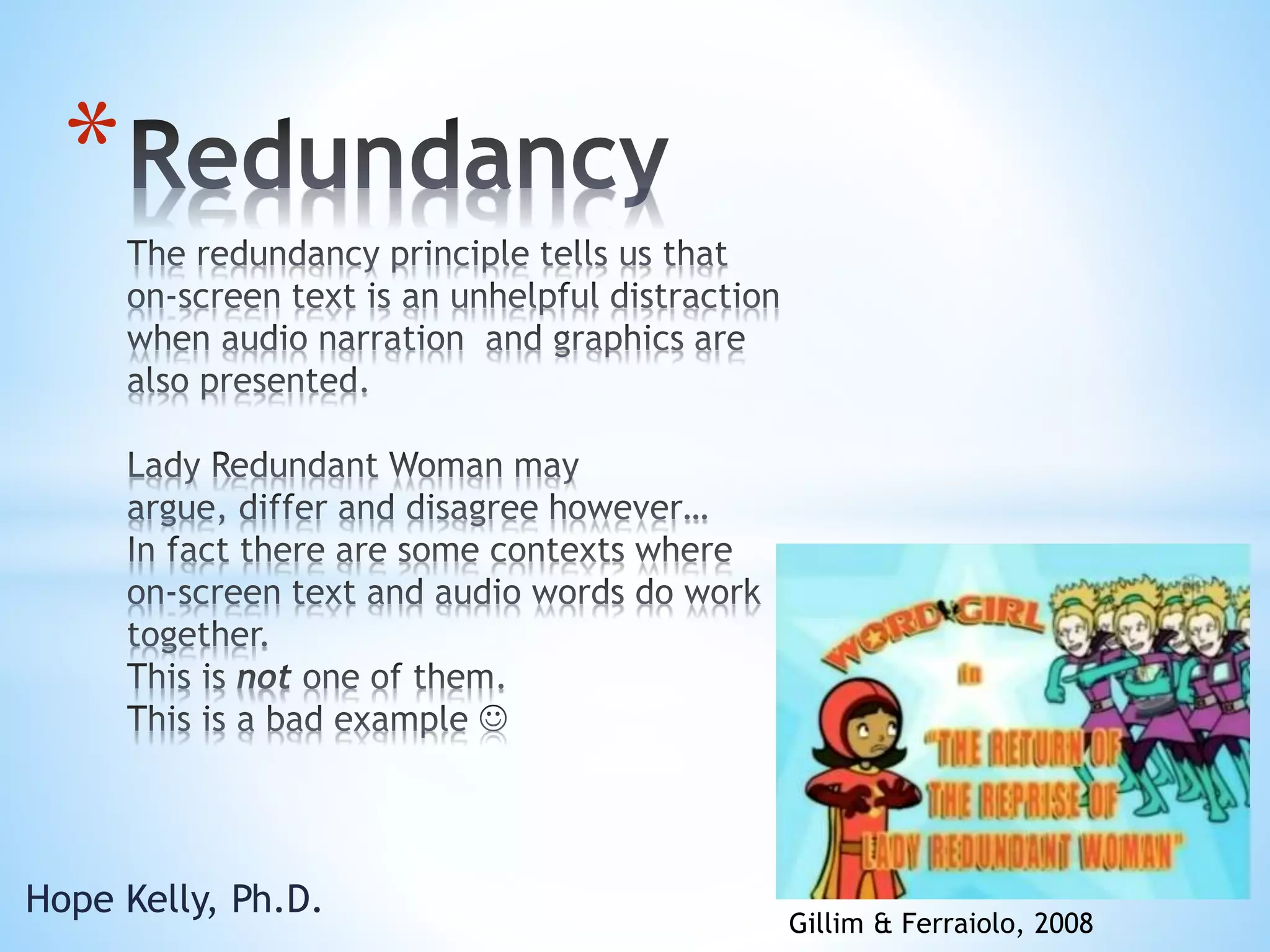 Redundancy | PPT