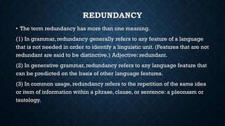 Redundancy, What It Means?, 47% OFF | www.pinnaxis.com