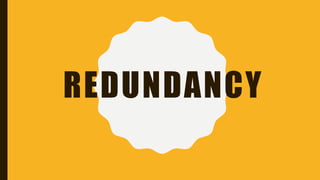 Redundancy.pptx
