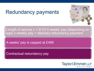 Redundancy Masterclass by Tom Draper | PPTX