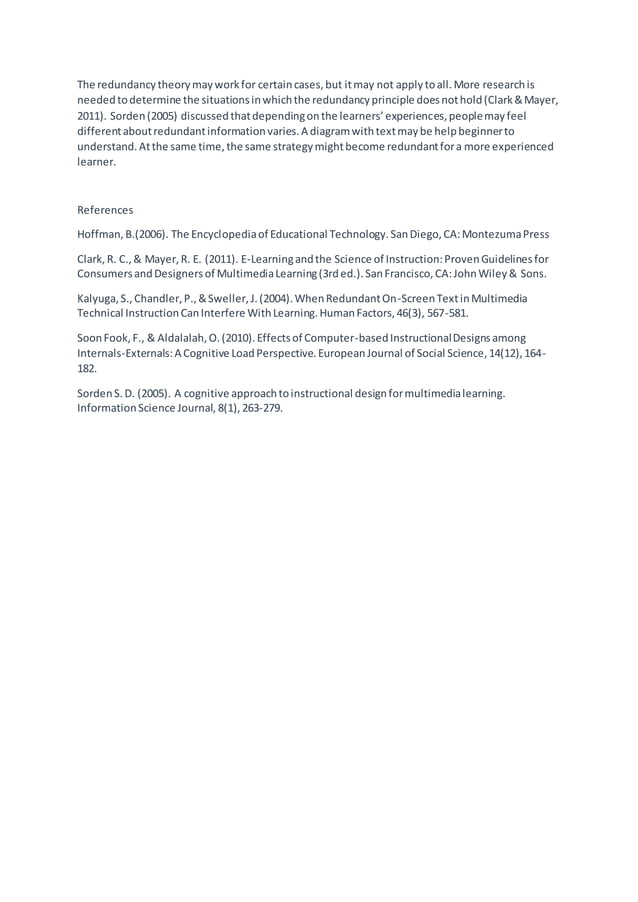 Redundancy principles | DOCX