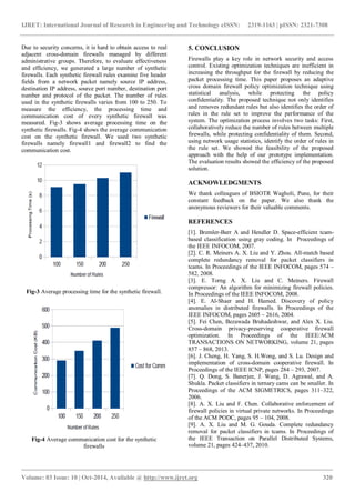 Redundancy removal of rules with reordering them to increase the firewall optimization | PDF