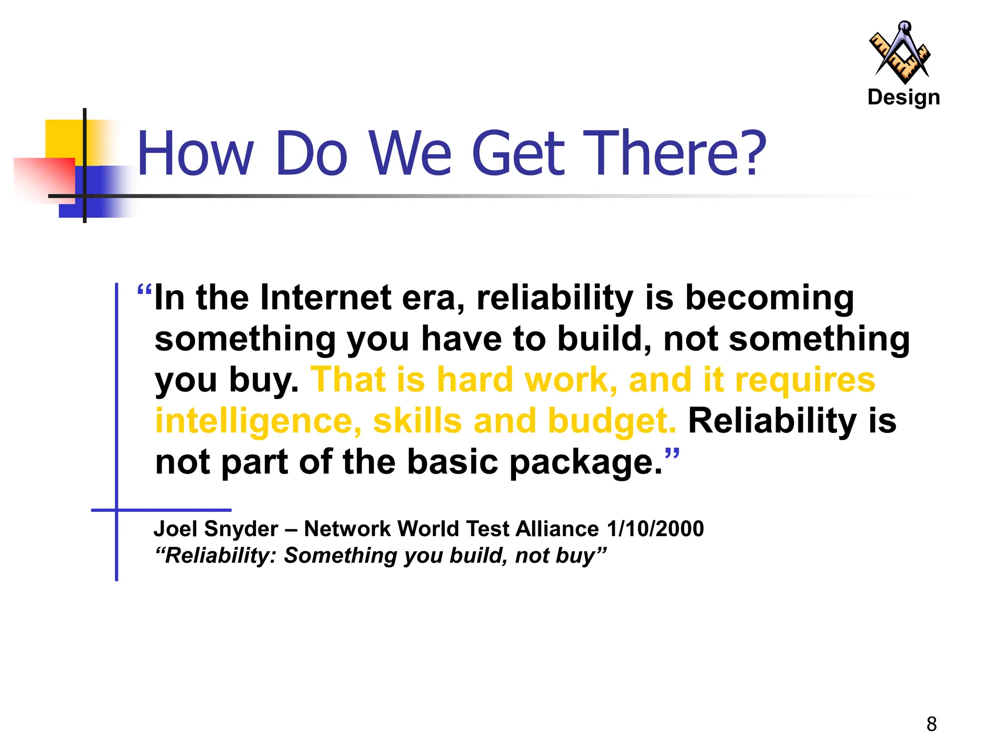 Resilient Network Design Concepts Educat Ppt