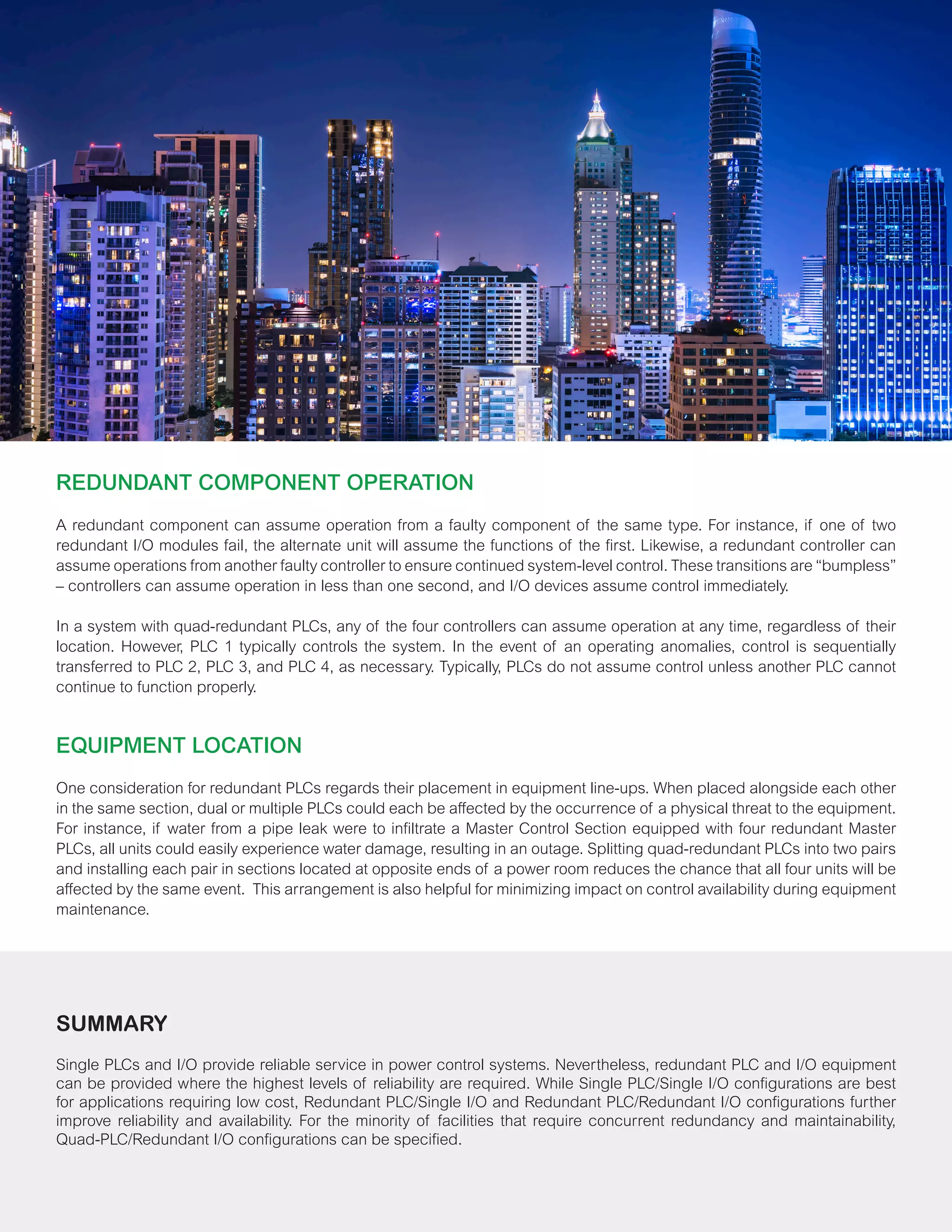 Redundant power control automation | PDF | Operating Systems | Computer ...