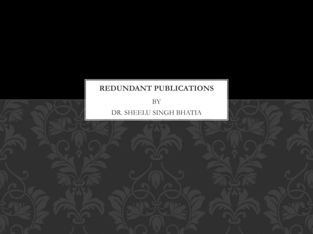 Redundant Publications.pptx