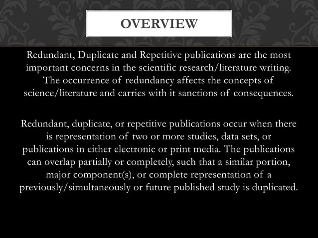 Redundant Publications.pptx