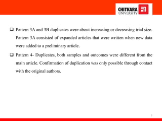 Redundant Publications final. REDUDUNDANTpptx | PPTX