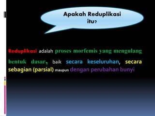 Reduplikasi | PPTX