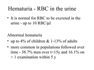 Red Urine | PPT