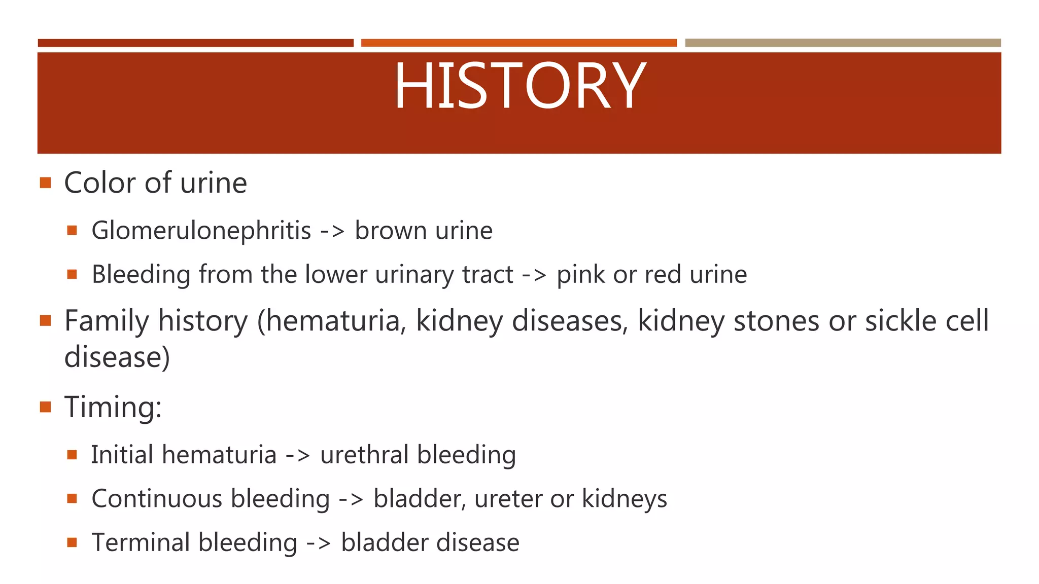 Approach to Hematuria in Children | PPTX