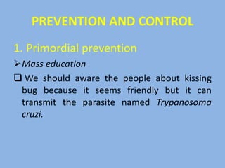 Reduviid bug And Chagas Disease | PPTX
