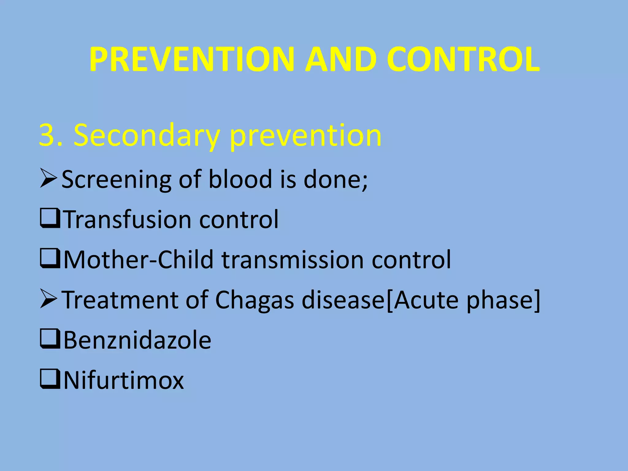 Reduviid bug,T. cruzi & Chagas disease | PPTX