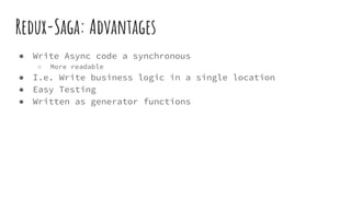 Redux Saga - Under the hood | PPT