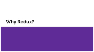Redux as a state container | PPT