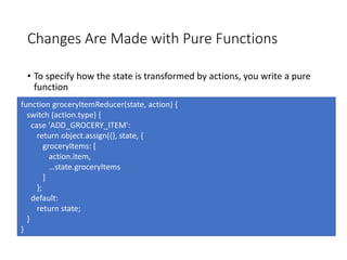 Redux data flow with angular | PPT