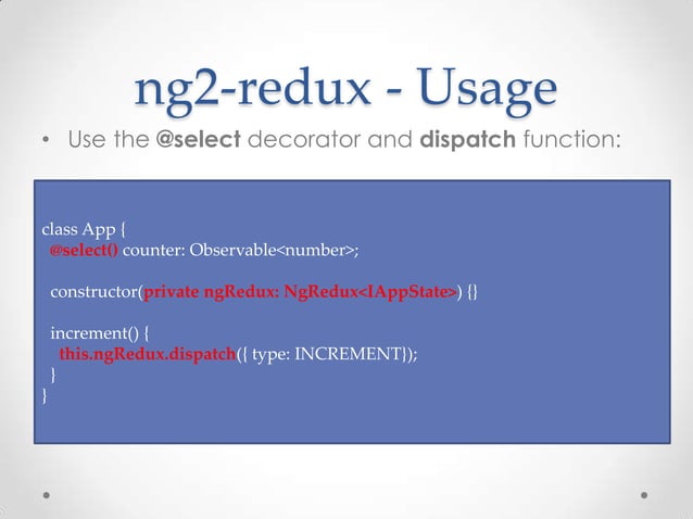Redux data flow with angular 2 | PDF | Web Development | Internet